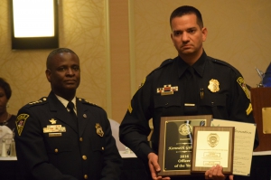 Homicide Investigator Kenneth Gillespie Receives Officer Of The Year Award